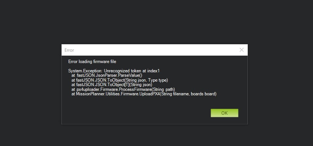 MP Error Loading Firmware Copter 4 0 ArduPilot Discourse