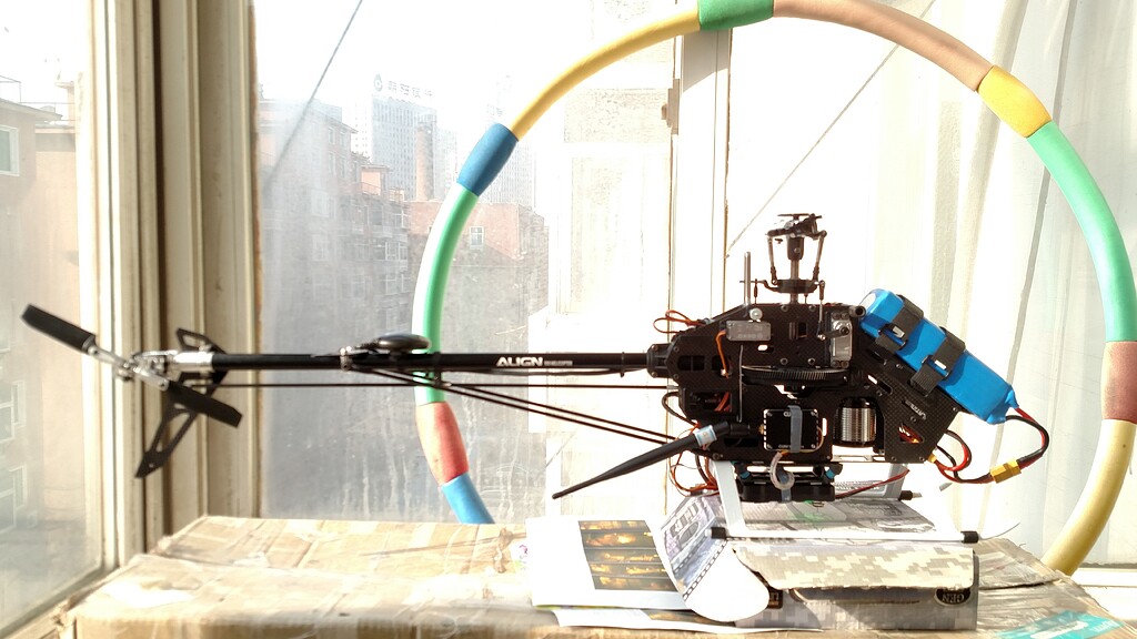 RCHeli T-Rex500 ArduPilot AC3.4.2FW Maiden Flight - Traditional ...