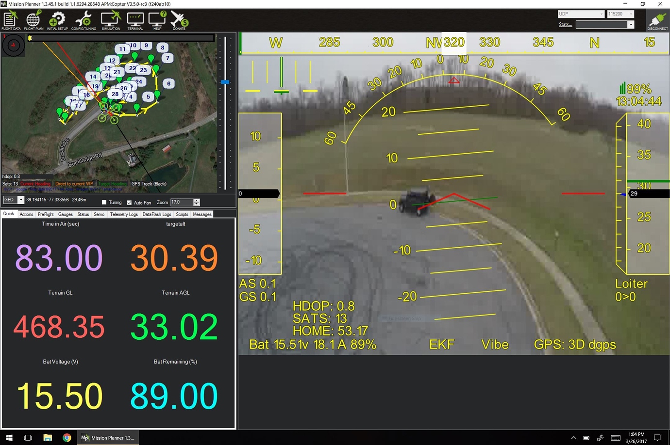 UDP video stream in MP HUD? - Mission Planner - ArduPilot Discourse