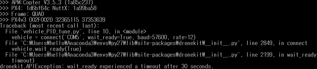 Connection problem with Dronekit-python, radio telemetry - Copter 3.5 ...
