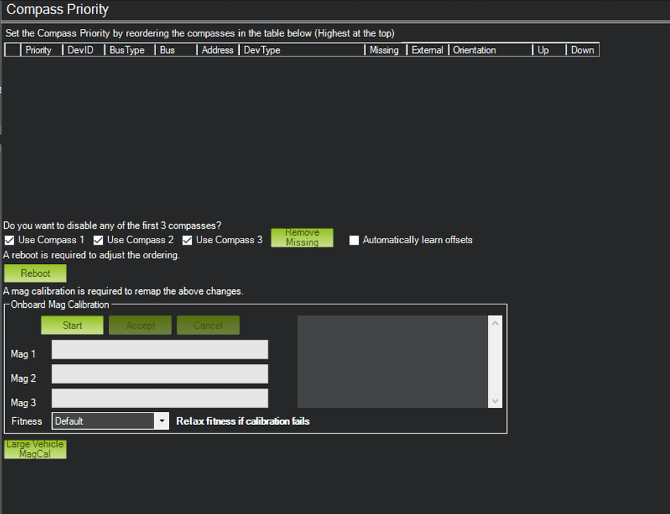 Compass Not healthy and Unavailable calibration - Mission Planner ...