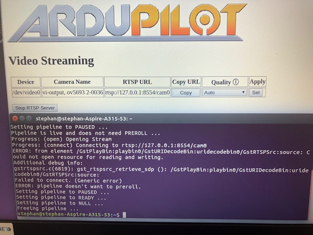 APSync with APStreamline (BETA)! - APSync / Companion Computers - ArduPilot Discourse