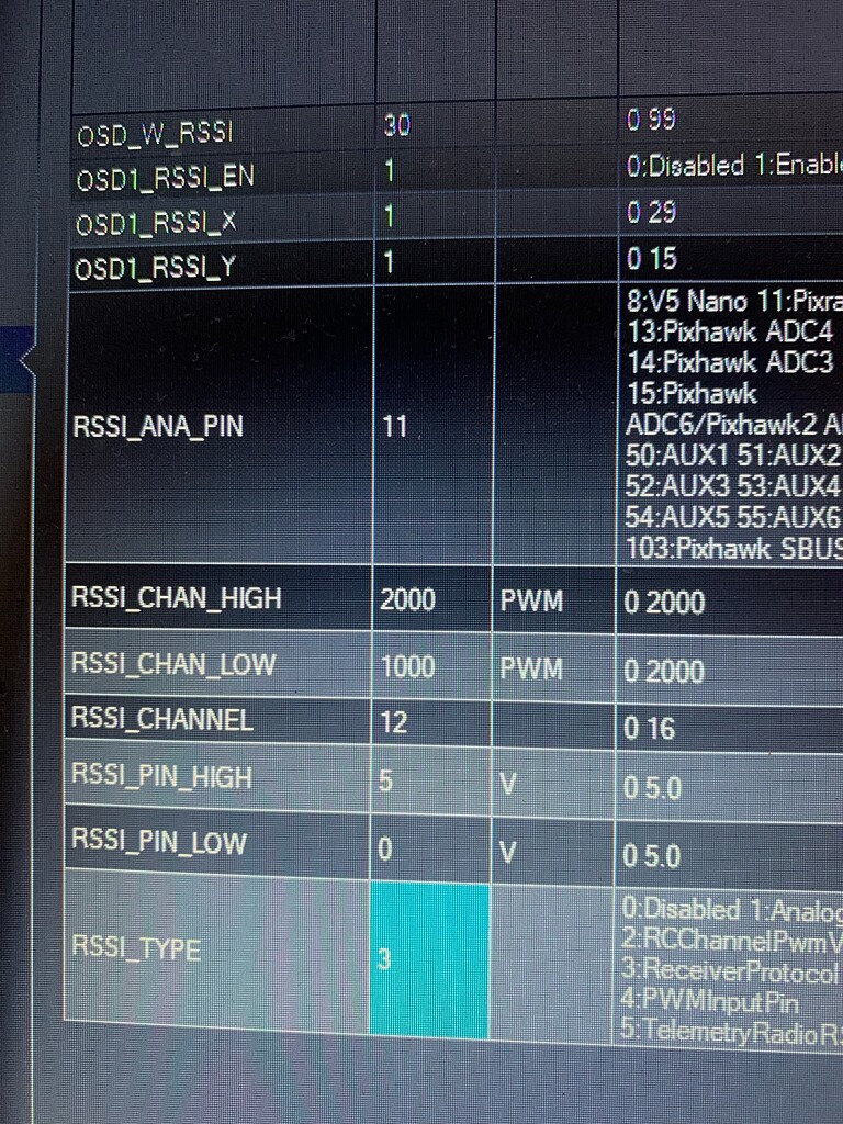 CRSF RSSI not displaying on MP - Plane 4.1 - ArduPilot Discourse