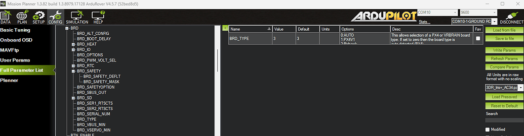 PreArm: Hardware Safety Switch - Rover 4.5 - ArduPilot Discourse