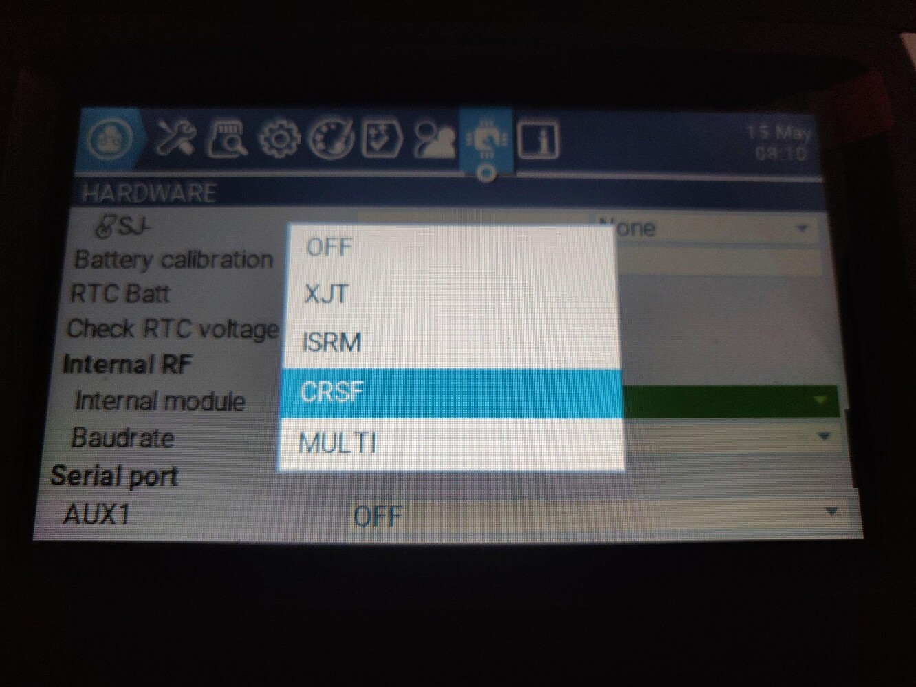 How to bind ELRS to receiver (Radiomaster TX16s)? - ArduPlane ...