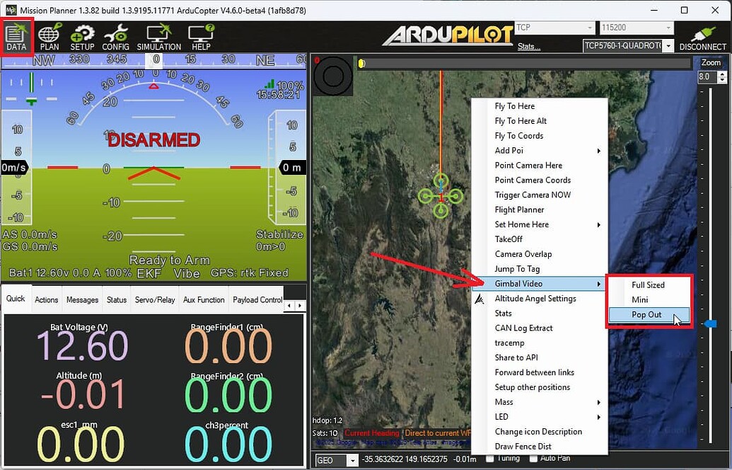 Mission Planner Live Video support - Blog - ArduPilot Discourse