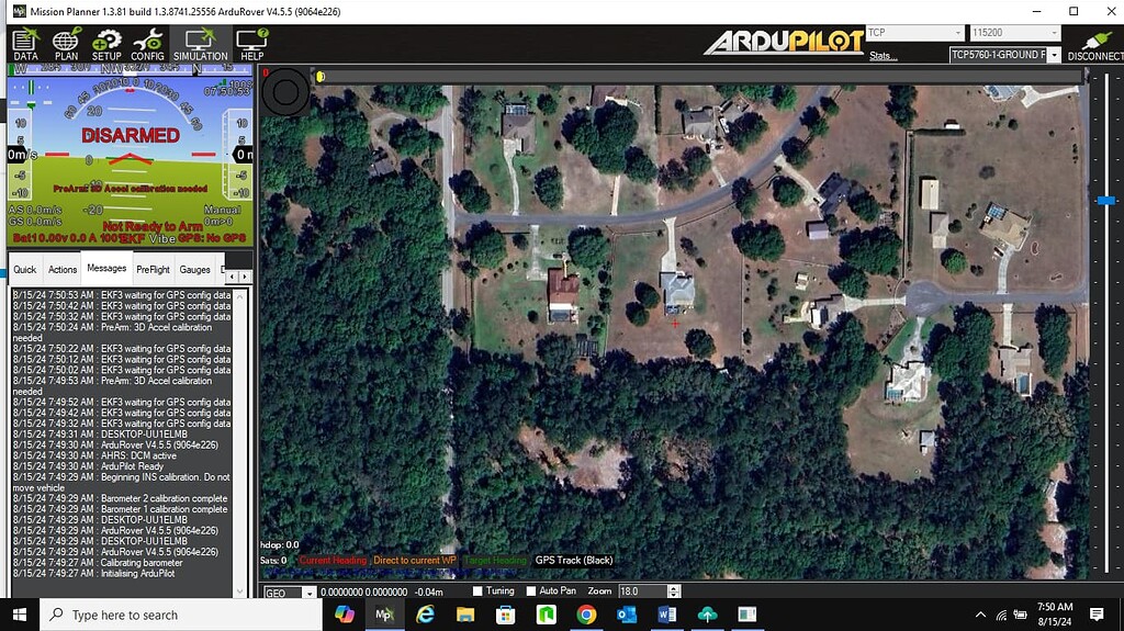 Simulator Issue - Rover 4.4 - ArduPilot Discourse