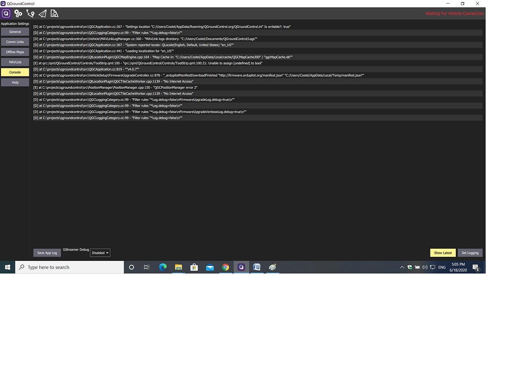 QGC dont connect with vehicle...pls help - QGroundControl - ArduPilot ...