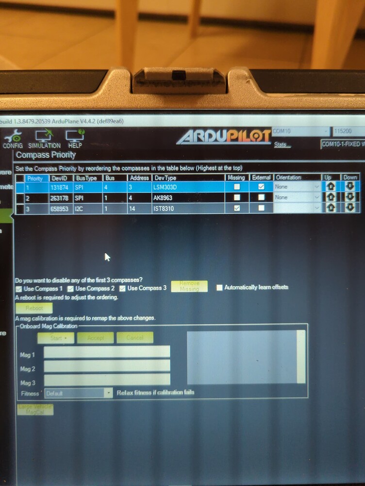 External compass not detected - Pixhawk family - ArduPilot Discourse