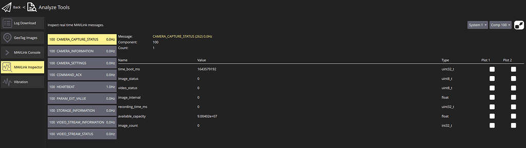MAV_CMD_CAMERA_TRACK_POINT command - QGroundControl - ArduPilot Discourse