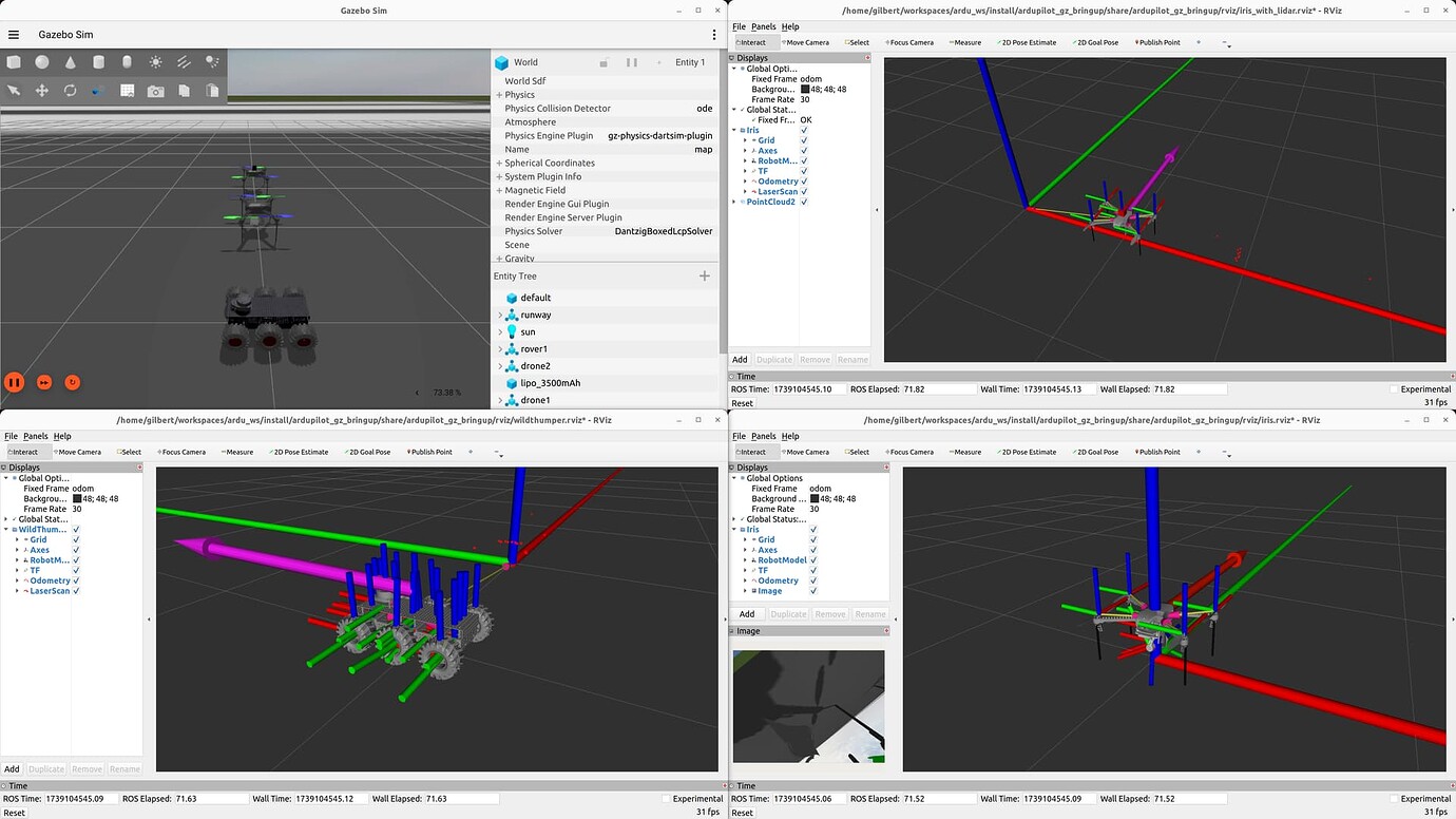 Ardupilot SITL + Gazebo Multiagent support - Copter Simulation - ArduPilot Discourse