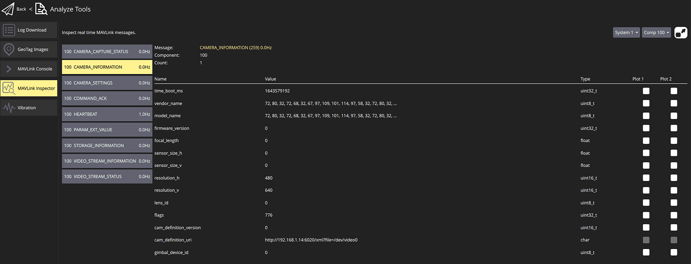 MAV_CMD_CAMERA_TRACK_POINT command - QGroundControl - ArduPilot Discourse