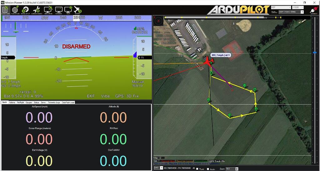 Mission Planner Screen Shrinks When Telemetry Connects - Mission Planner - ArduPilot Discourse