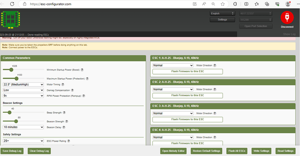 Dshot Not Working - Copter 4.4 - ArduPilot Discourse