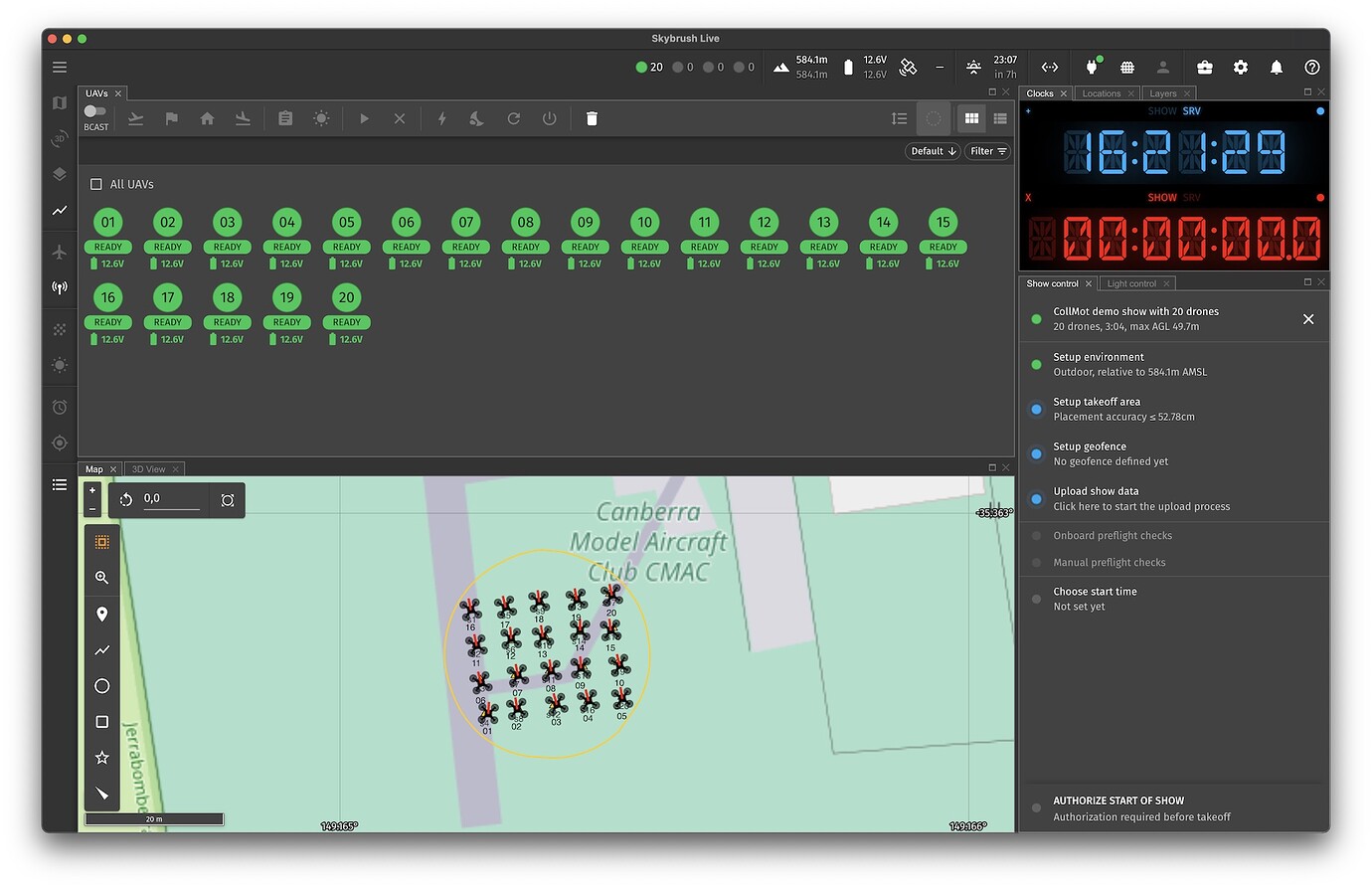 Running a drone light show with ArduCopter and Skybrush - Blog - ArduPilot Discourse