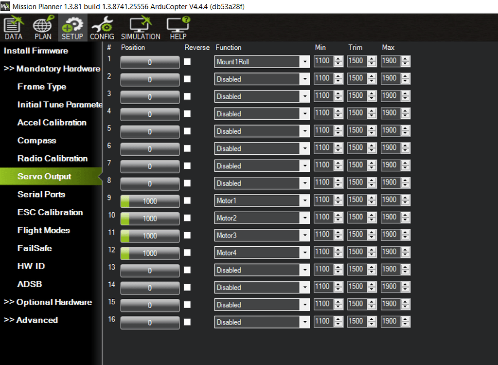 Pwm Not Working On Servo1 After Setting Up Dshot600 Copter 4 4 Ardupilot Discourse