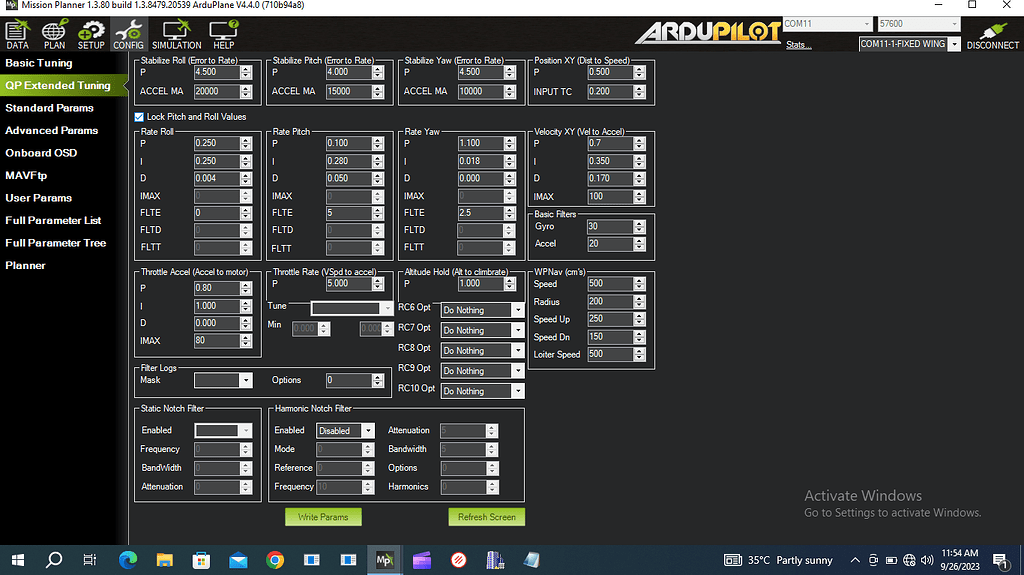 VTOL plane pitch oscillation - VTOL Plane - ArduPilot Discourse