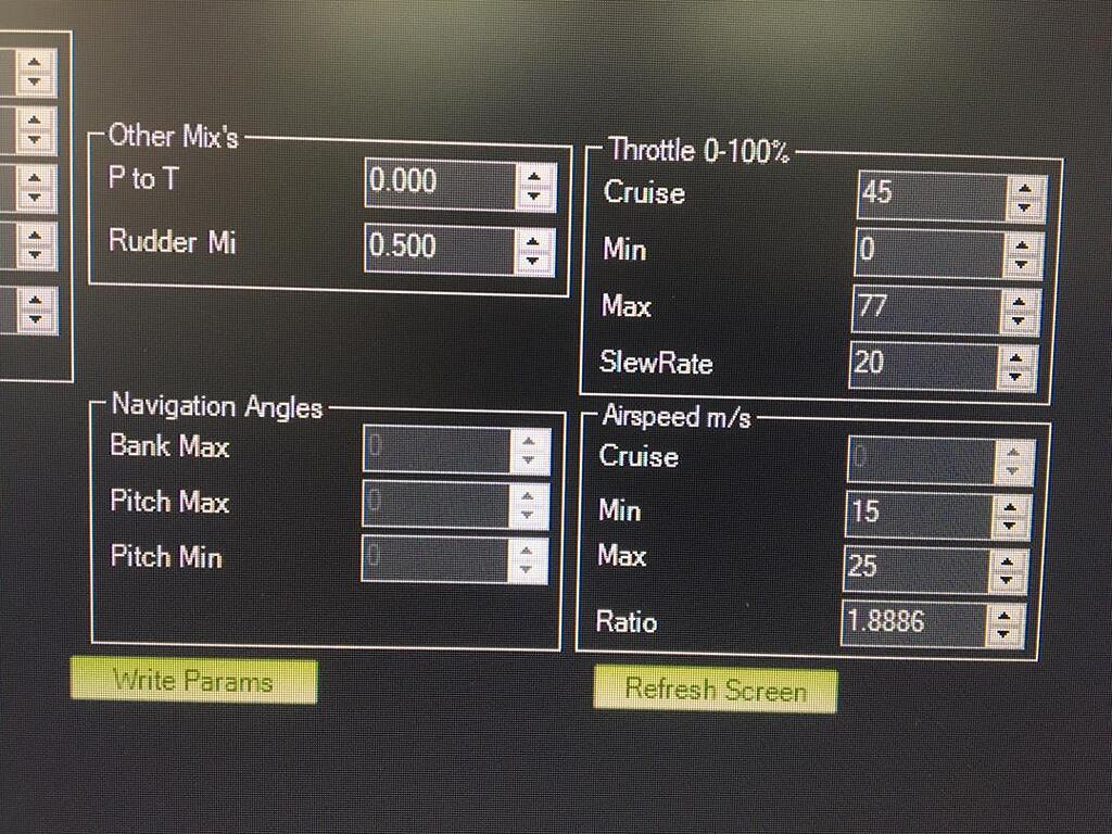 Plane parameter missing? - VTOL Plane - ArduPilot Discourse
