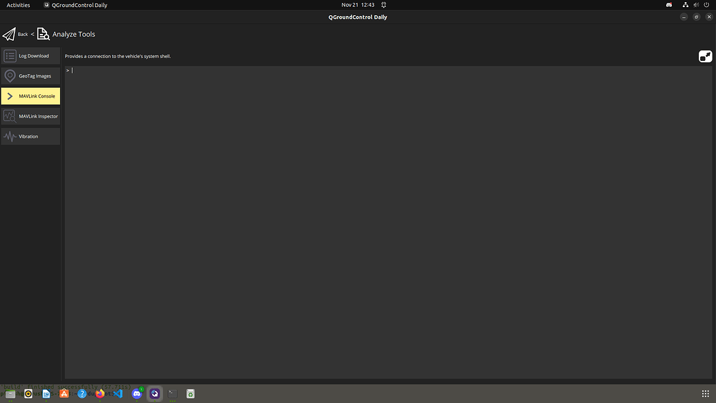 MAVlink console not running - Pixhawk family - ArduPilot Discourse