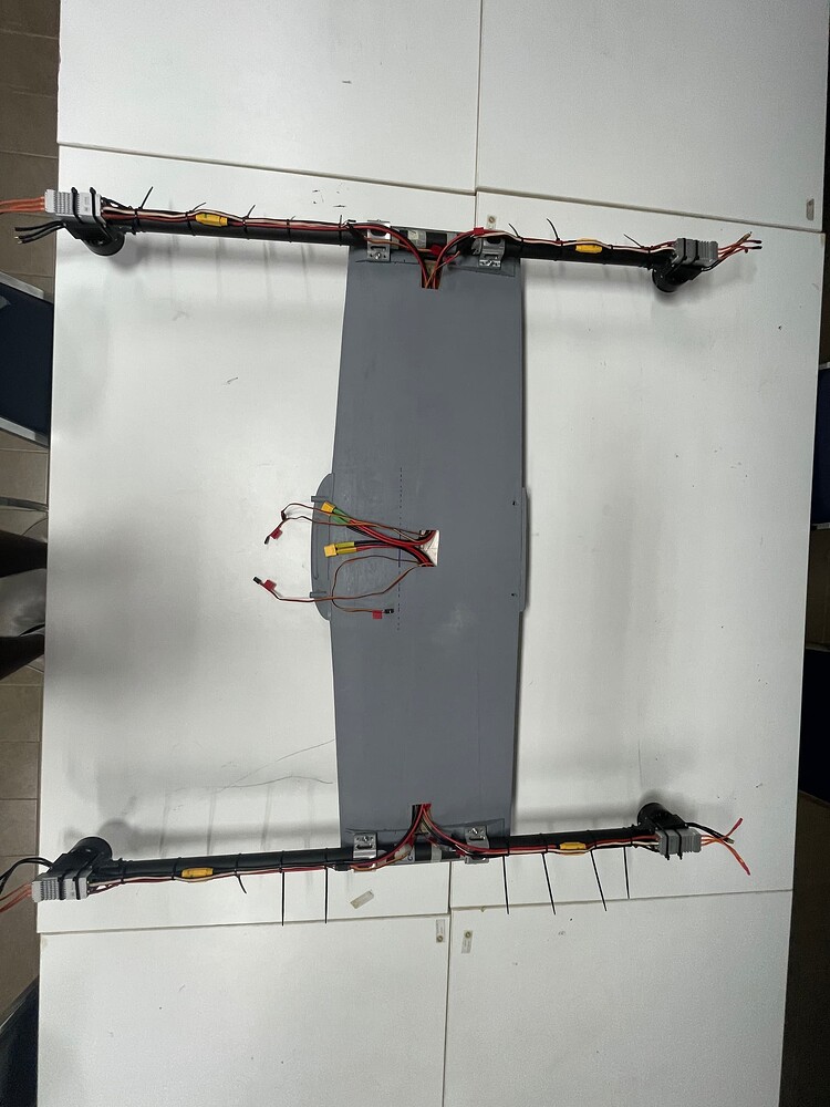 How to reduce a heavy oscillation of quad-plane VTOL's arms ...