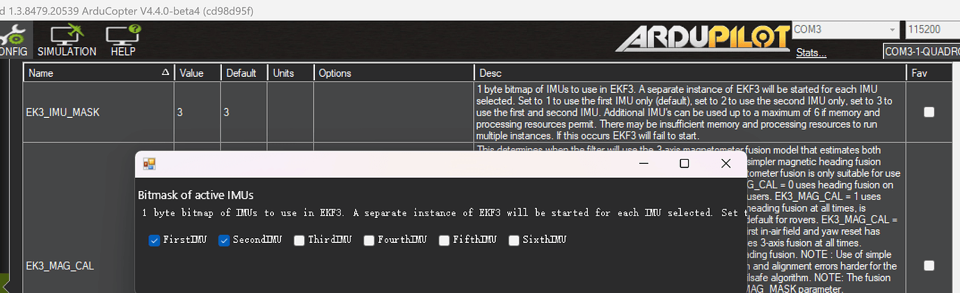 4.4.0 beta4 MP mission, end up with GYRO NOT health warning, any idea? - Copter 4.4 - ArduPilot ...
