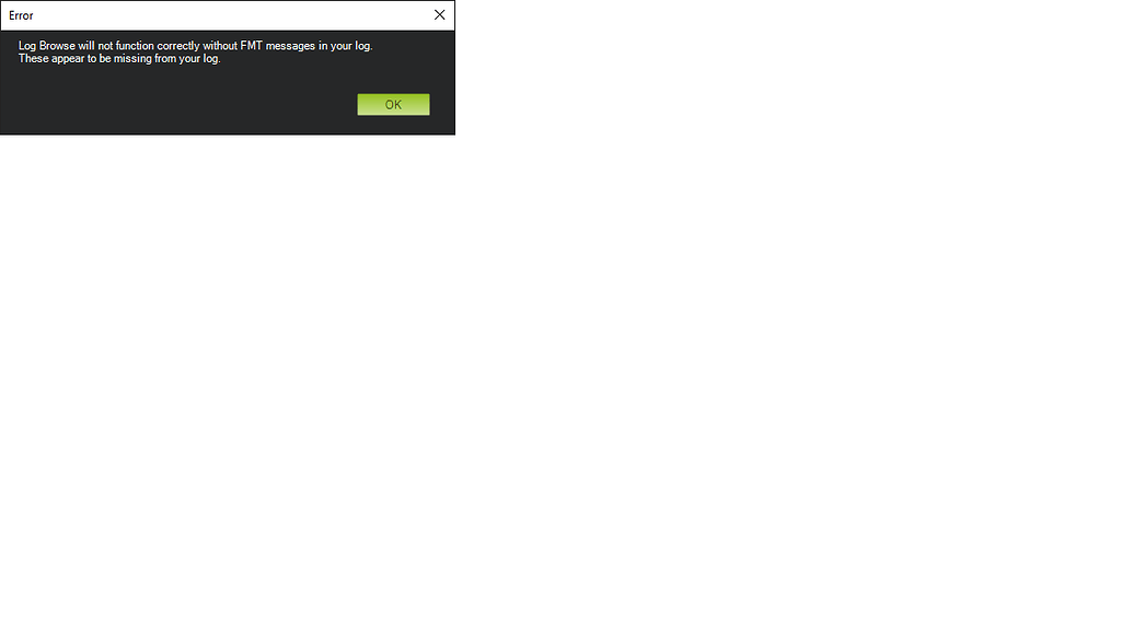 LOG browse does not function - Mission Planner - ArduPilot Discourse