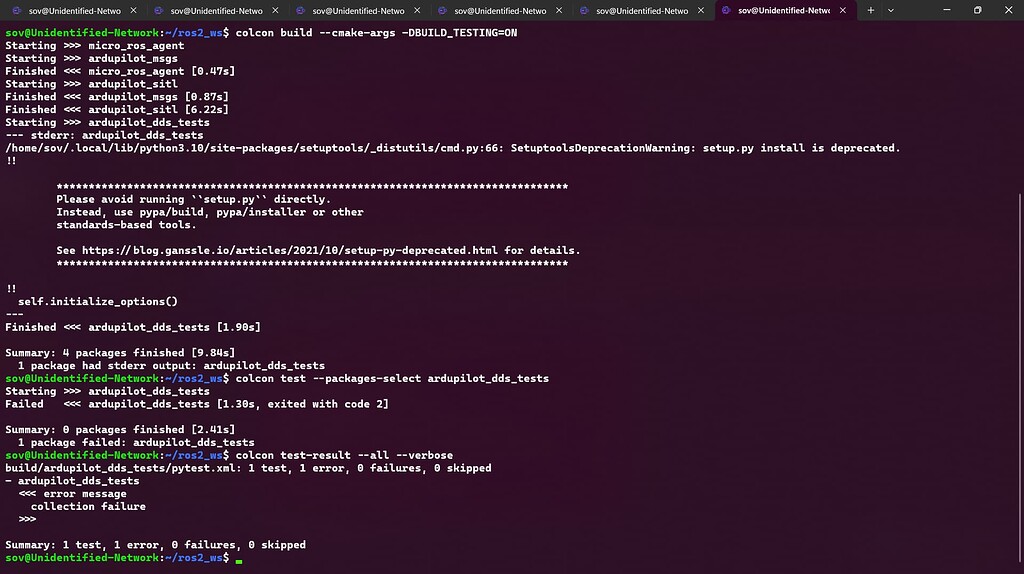 Request To Improve Ros2 And Gazebo Documentation Website And Documentation Errors Ardupilot