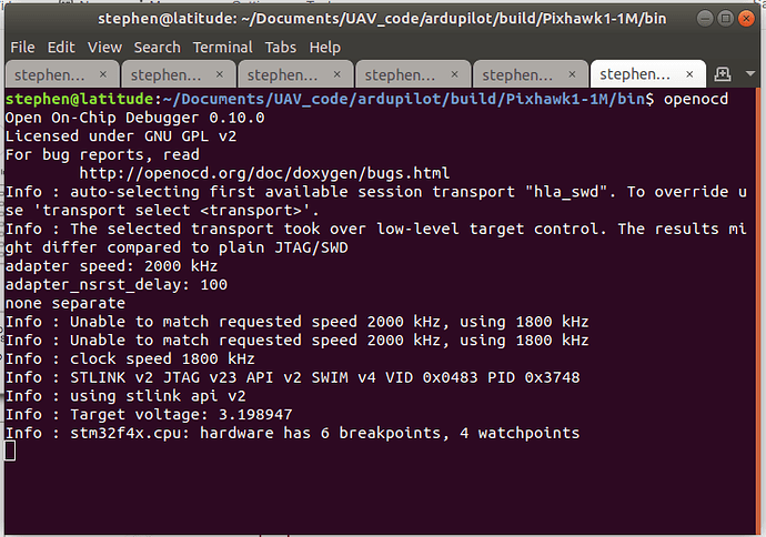 Low Level Debugging the STM32 and Ardupilot - Blog - ArduPilot Discourse