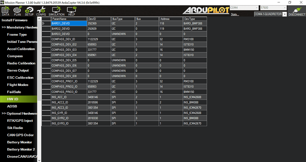 Notch filter center frequency - Copter 4.3 - ArduPilot Discourse
