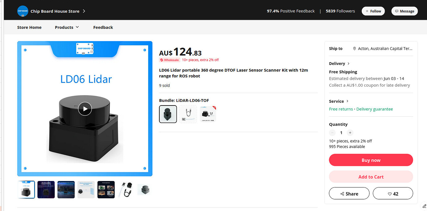 [approved] LD06 LIDAR for testing - Proposals - ArduPilot Discourse