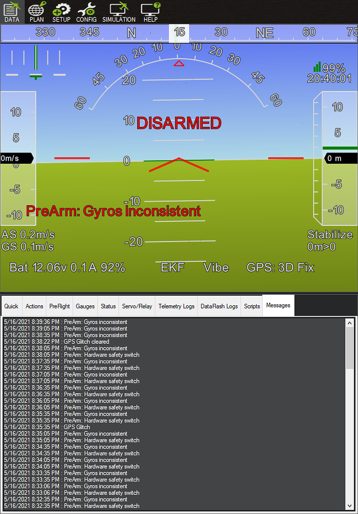 PreArm: Gyros inconsistent 4.0.7 - ArduCopter - ArduPilot Discourse