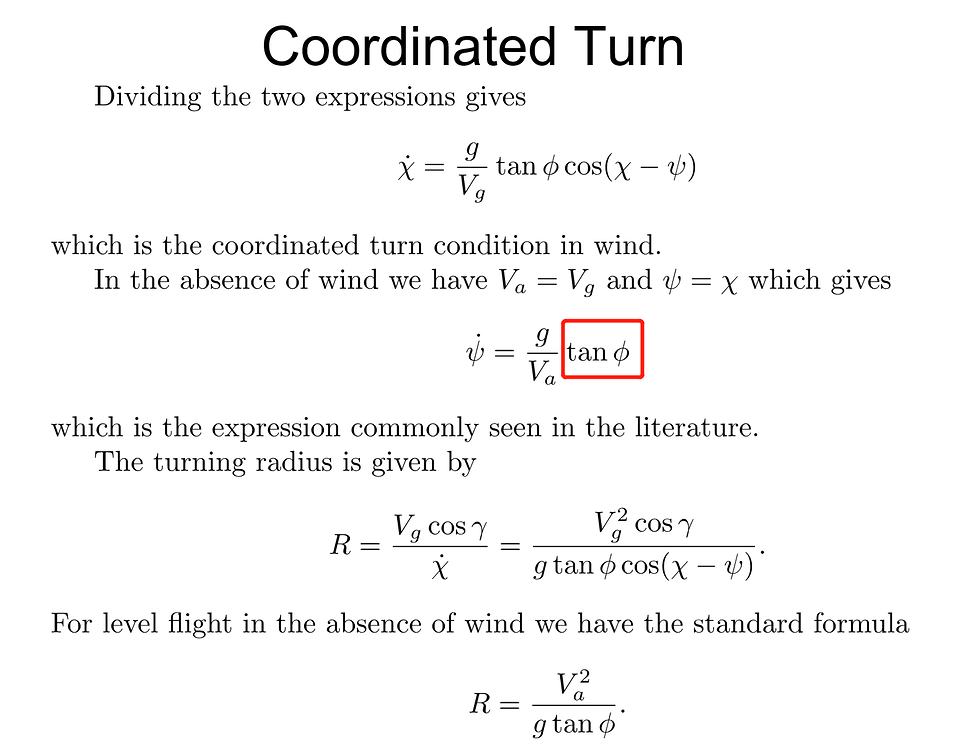 Coordinated turn - ArduPlane - ArduPilot Discourse