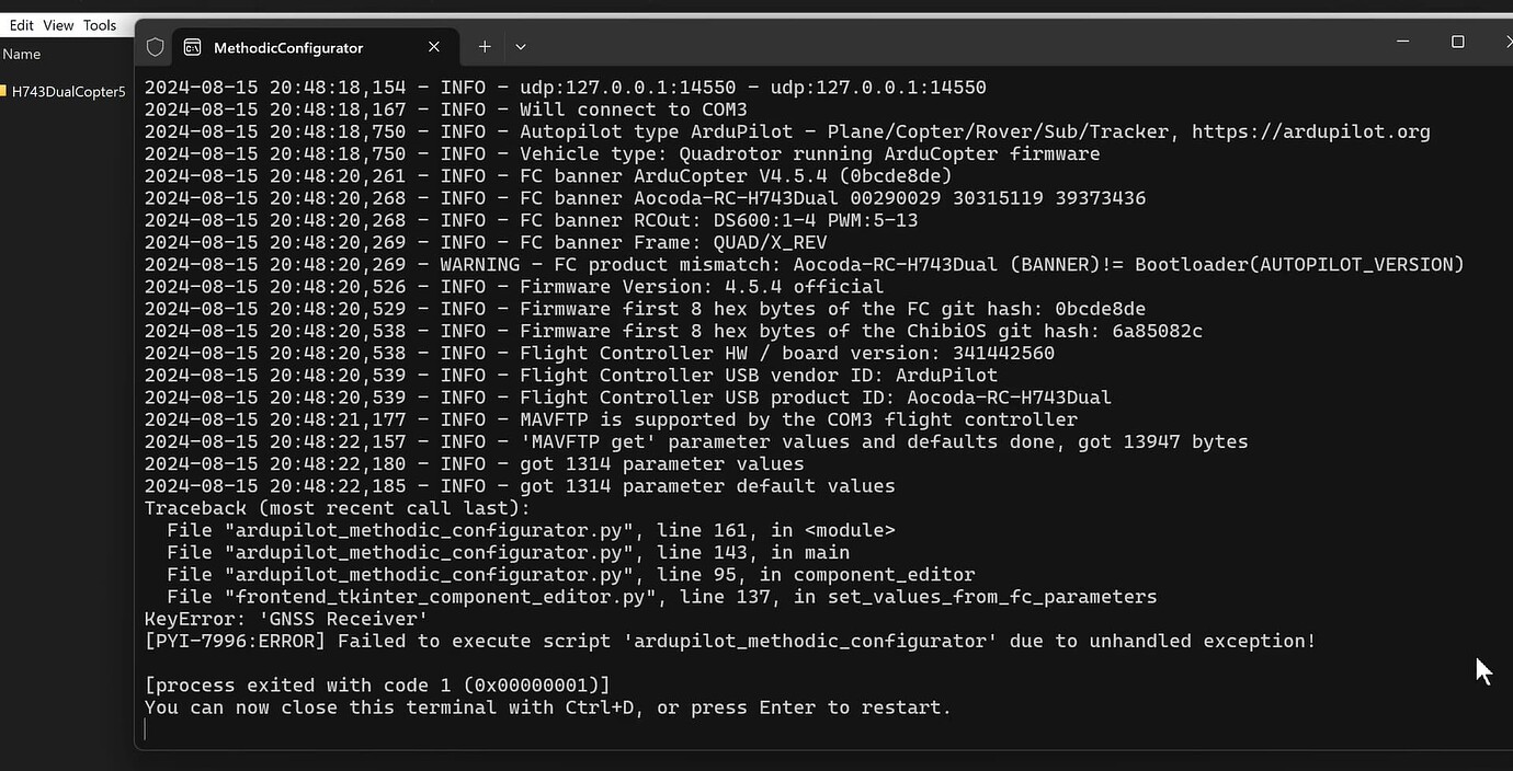 How to backup parameters from current copter? - ArduCopter - ArduPilot Discourse