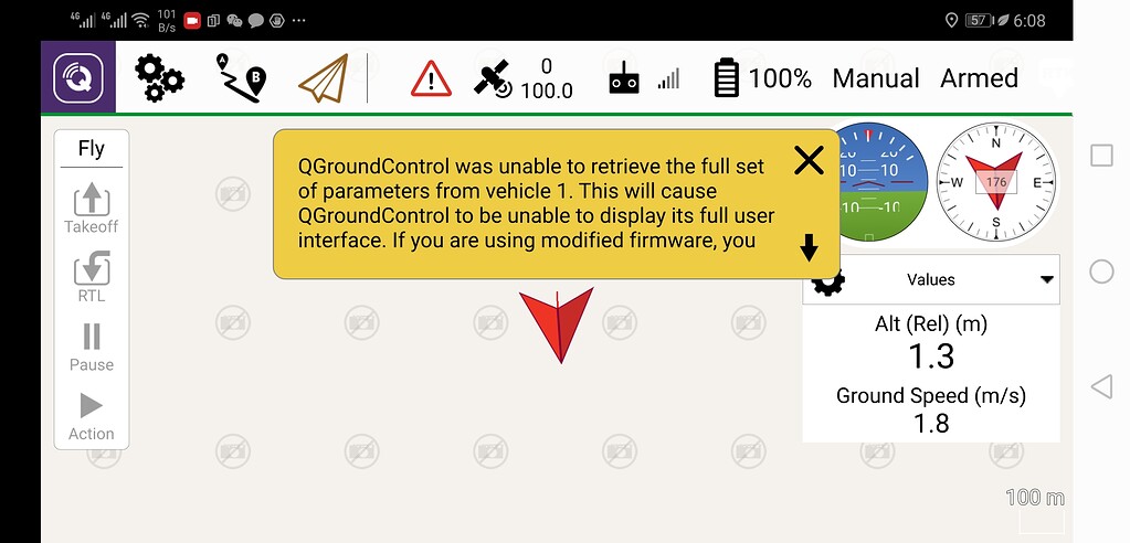 The qground control can't received full set. of parameters - QGroundControl - ArduPilot Discourse