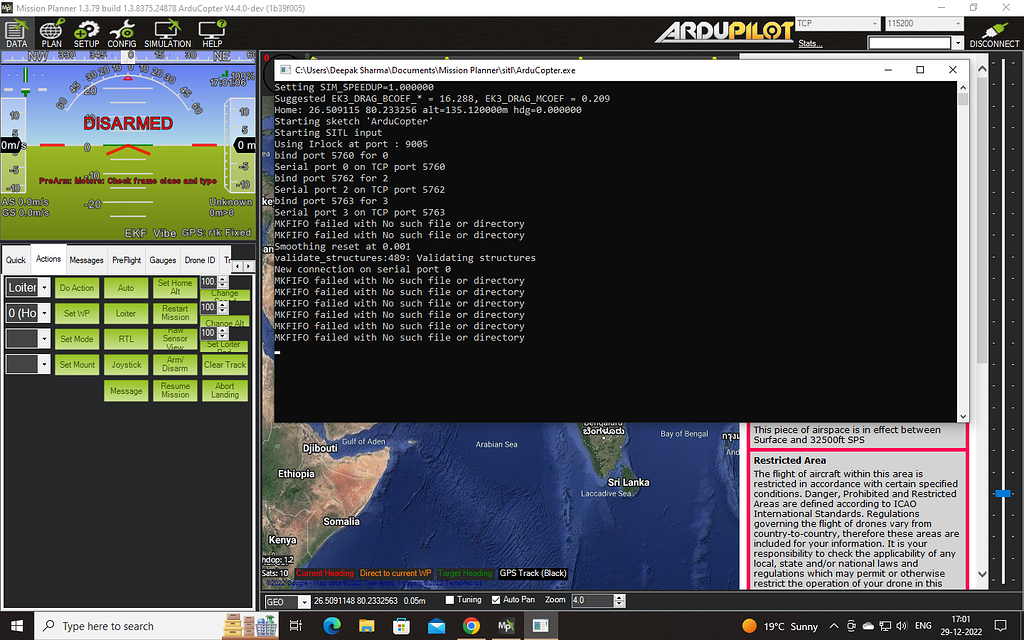 Mkfifo failed with no such file or directory mission planner - Mission ...