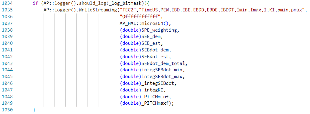Unable to find log parameters shown in TECS.cpp - Plane 4.3 - ArduPilot ... Unable to find log parameters shown in TECS.cpp - Plane 4.3 - ArduPilot ...