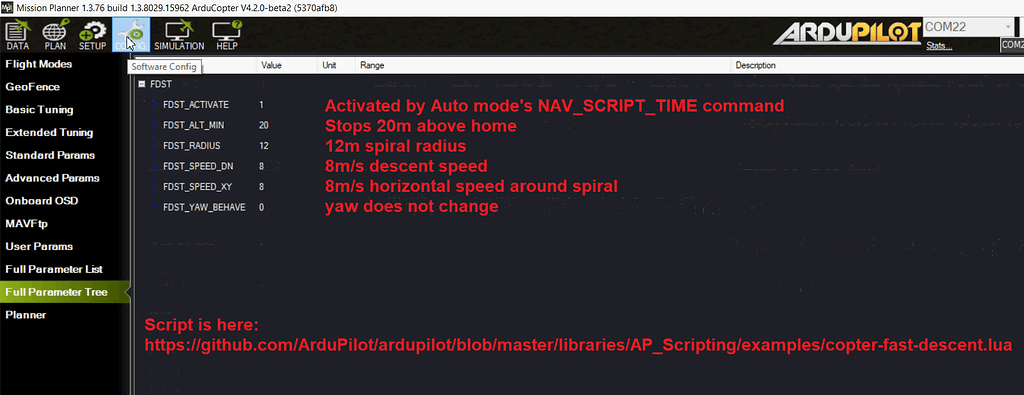 Copter-4.2 and "Fast Descent" - Blog - ArduPilot Discourse