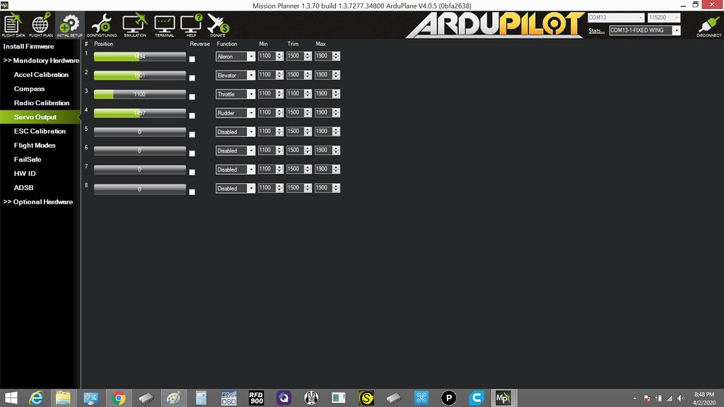 Ardu Plane Arming and Disarming Issues - ArduPlane - ArduPilot Discourse