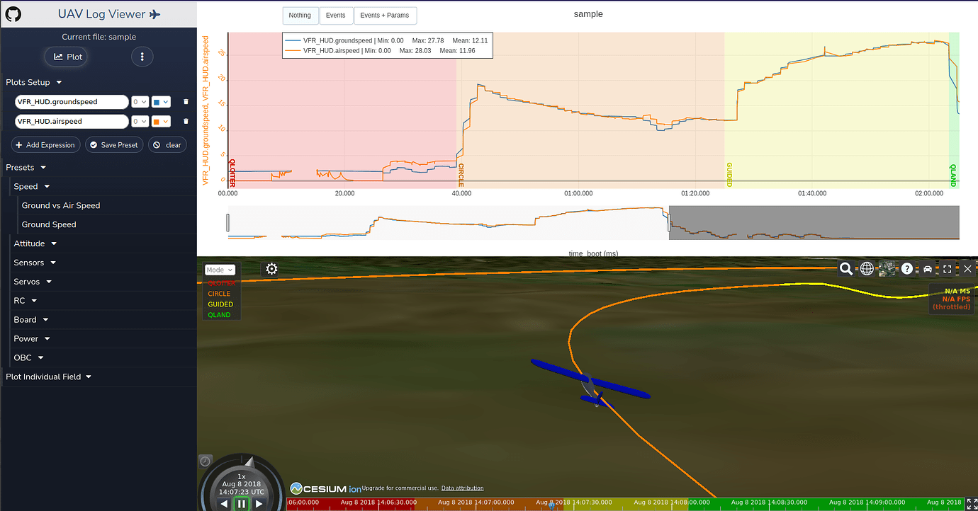 Log inspection with PlotJuggler - Blog - ArduPilot Discourse