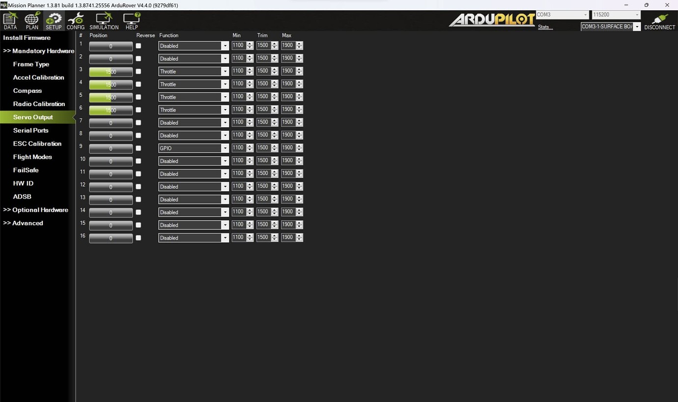 Setting Up A Servo Output As Gpio To Control Relay Remotely Copter 4 6614