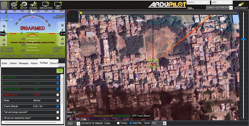 Red battery voltage in HUD - Mission Planner - ArduPilot Discourse