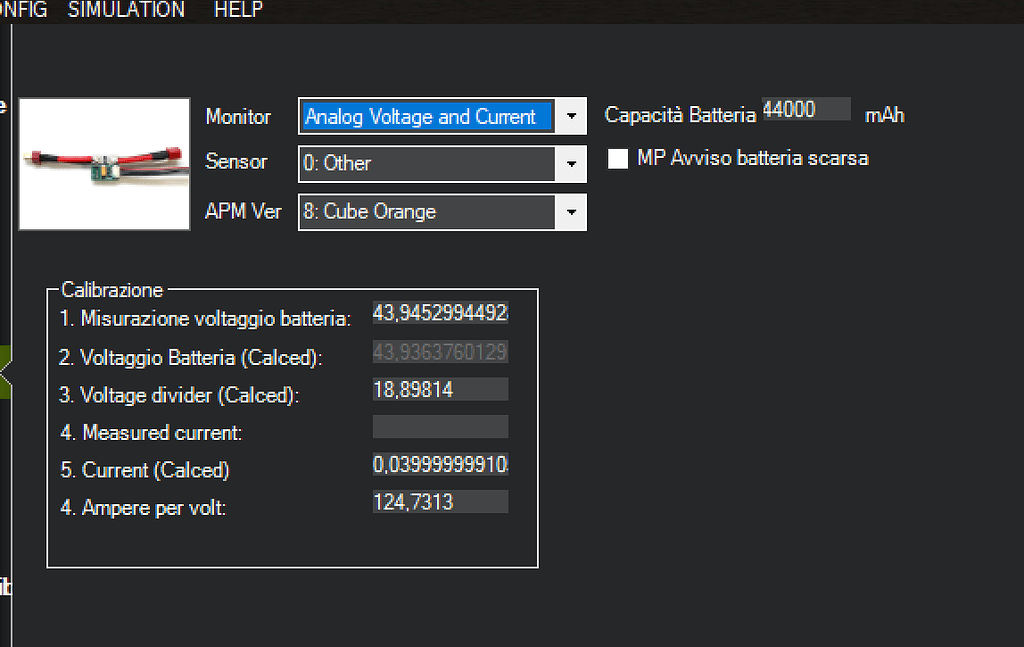Mauch PDB 031 - Battery Monitor settings - ArduCopter - ArduPilot Discourse
