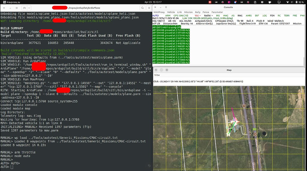 Why does sitl simulator only fly circles? - ArduPlane - ArduPilot Discourse