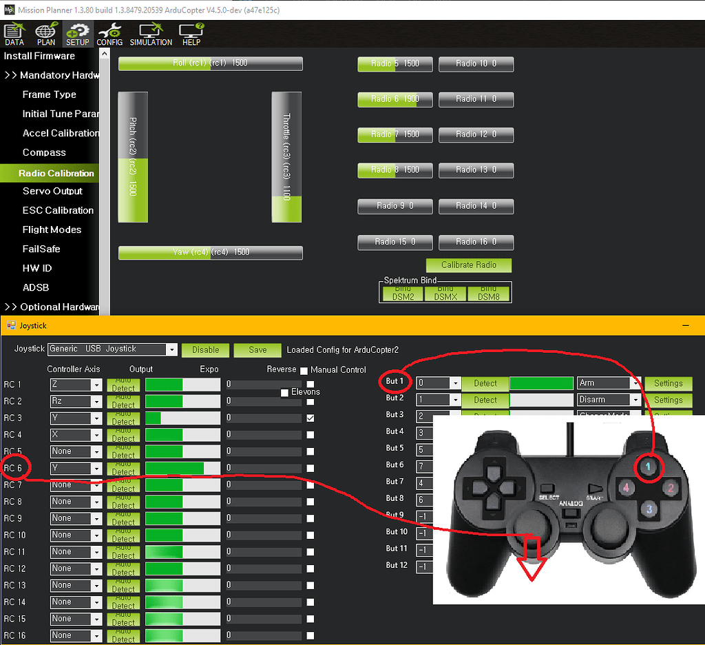 How Can I Check Joystick Button Input With Lua Script Ardupilot Lua Scripting Ardupilot
