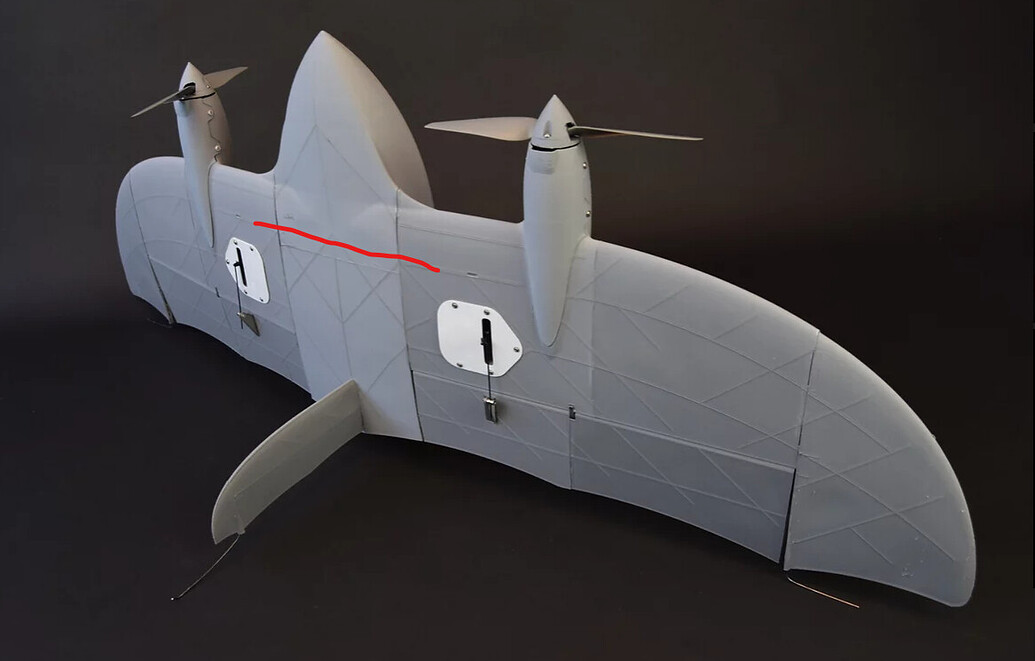 Eclipson E-VTOL, 3D printable dual motor tailsitter - VTOL Plane ...