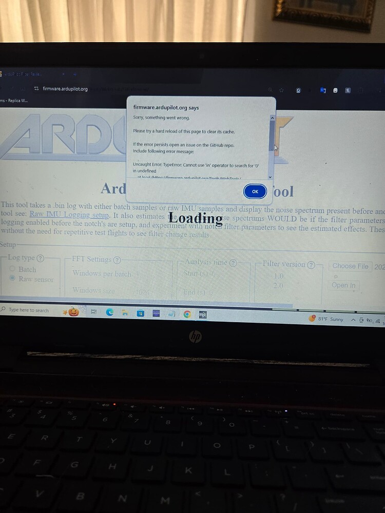 Filter tool help - Plane 4.4 - ArduPilot Discourse