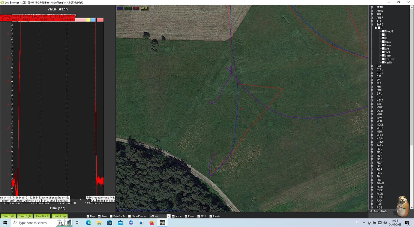 Transition and yaw/heading cont'd - VTOL Plane - ArduPilot Discourse