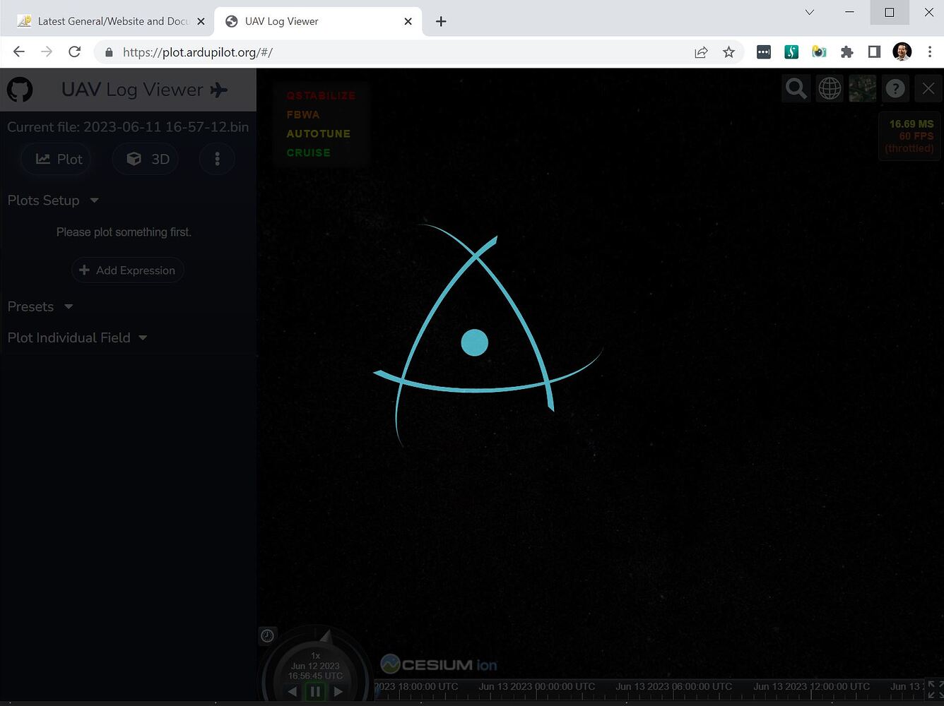 Log viewer spinning - Website and Documentation errors - ArduPilot Discourse
