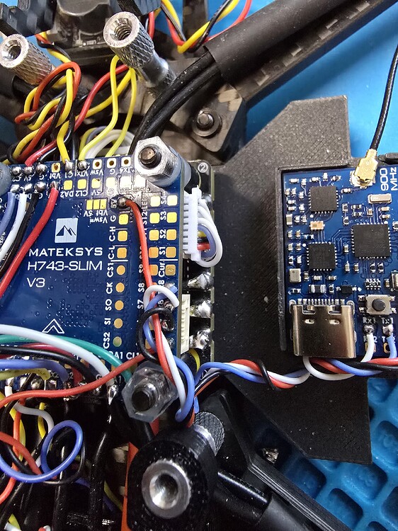 Current Sensing with Matek H743 and T-Motor F55A Pro III ESC - Copter 4 ...