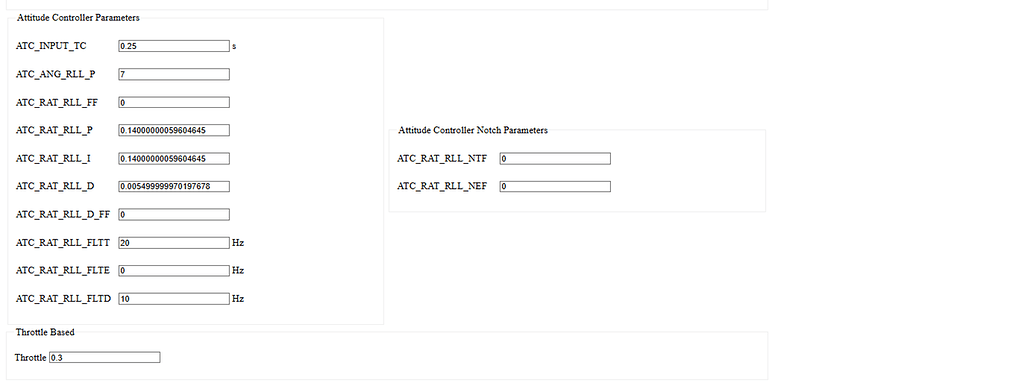 ArduCopter Analytic Tune Web Tool - Blog - ArduPilot Discourse